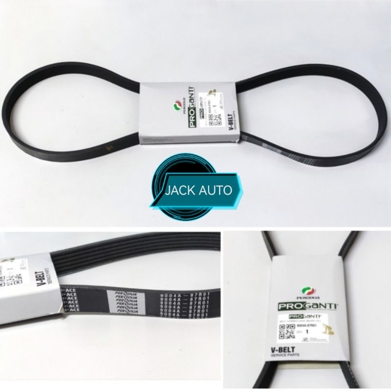 【ORIGINAL】FAN BELT PERODUA BEZZA 1.0 ONLY / AXIA 1.0 ALL MODEL (9004A ...