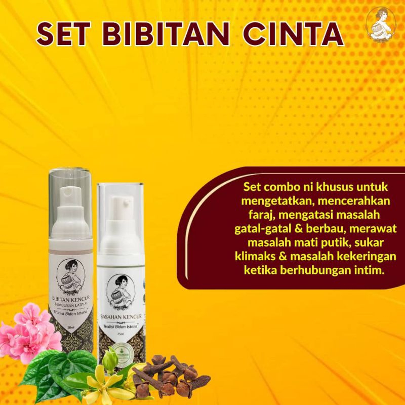 SET BIBITAN CINTA - TRADISI BIDAN ISTANA | Shopee Malaysia