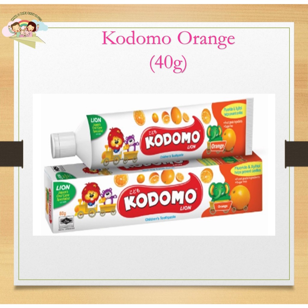 Kodomo Lion 1 to 6 yrs old Baby Toothpaste Ubat Gigi Budak Khas untuk ...