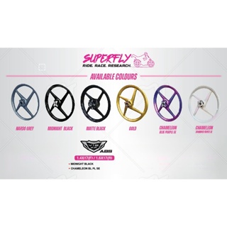 SUPERFLY PROJECT X RIM > Y16 ABS > CHAMELON BLUE MIDNIGHT BLACK NARNO ...