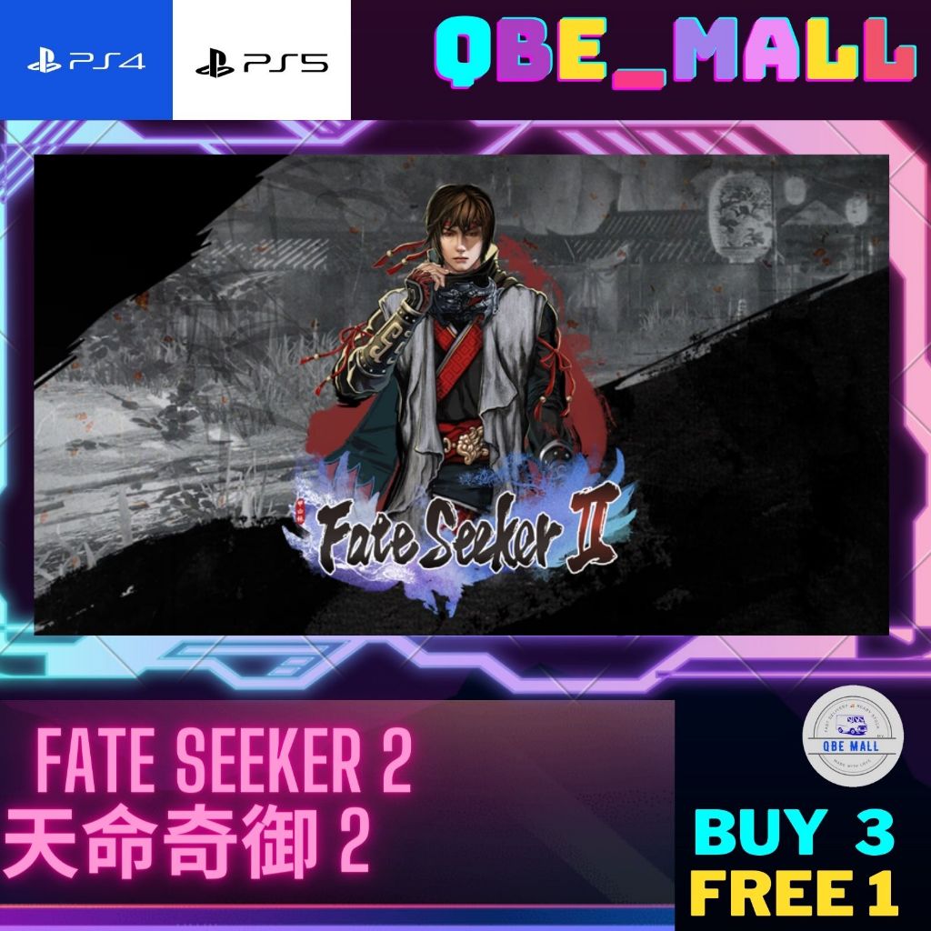 （Buy 3 Free 1） Fate Seeker 2 天命奇御 2 天命奇御二 ( PS4 & PS5 ) Digital ...