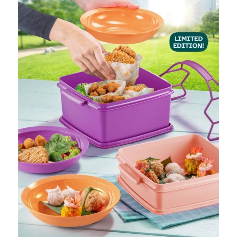 Tupperware Jumbo Goody Box with Cariolier | Shopee Malaysia