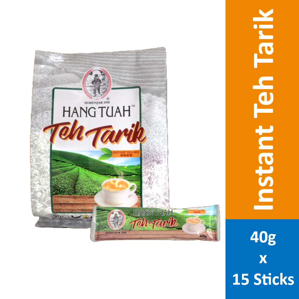 HANG TUAH Instant Teh Tarik 27g x 12 Sticks | Shopee Malaysia