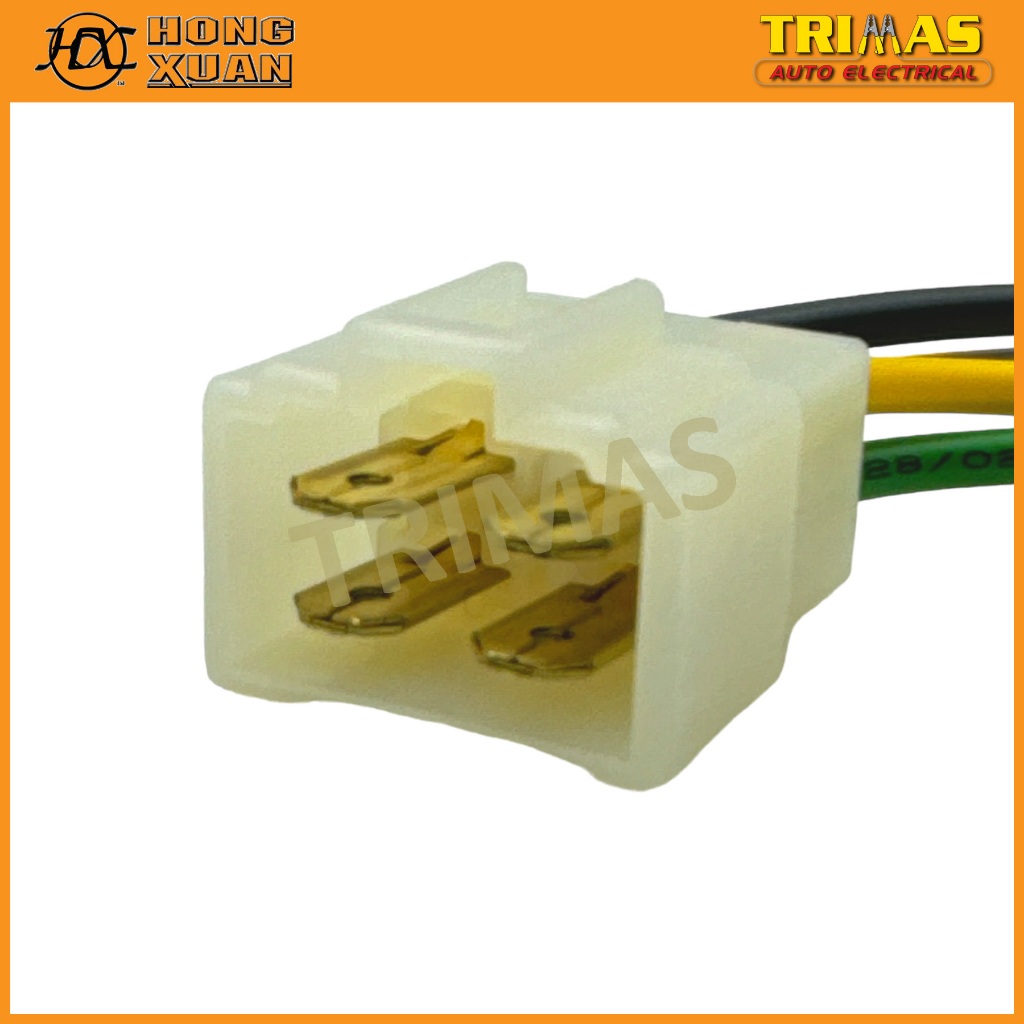 HX-3749 4 Pin Male Modify Wire Harness Socket Connector | Shopee Malaysia