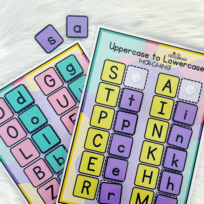 Alphabet Uppercase - Lowercase Matching | Shopee Malaysia
