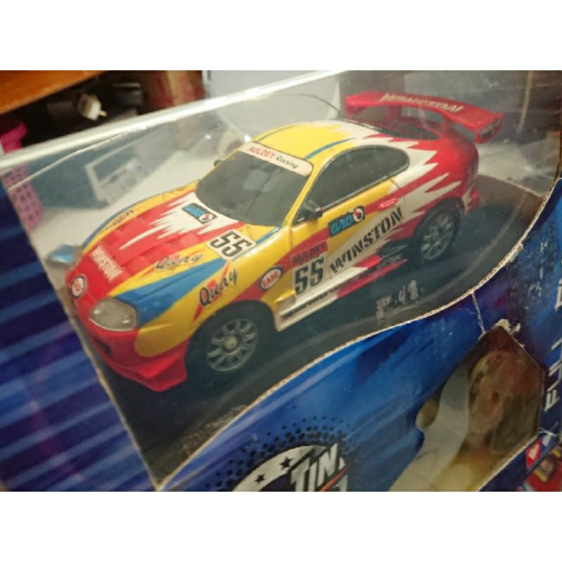 Toyota Supra MK4 Auldey Race Tin RC Scale 1/28 Licensed | Shopee Malaysia