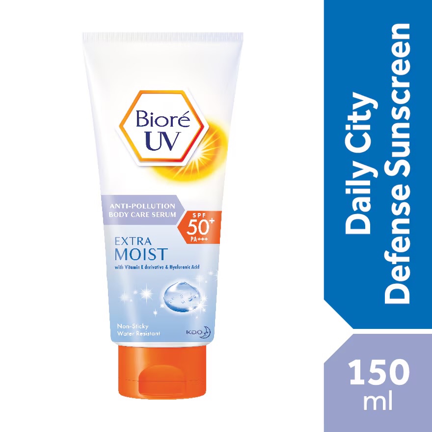 BIORE UV Body Serum Extra Moist SPF50+ Sunscreen 150ml | Shopee Malaysia