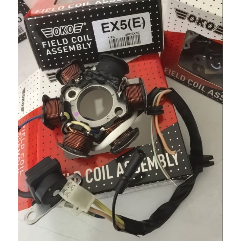 OKO HONDA EX5 DREAM (ELE .STARTER ) FUEL COIL FIELD COIL MAGNET COIL ...