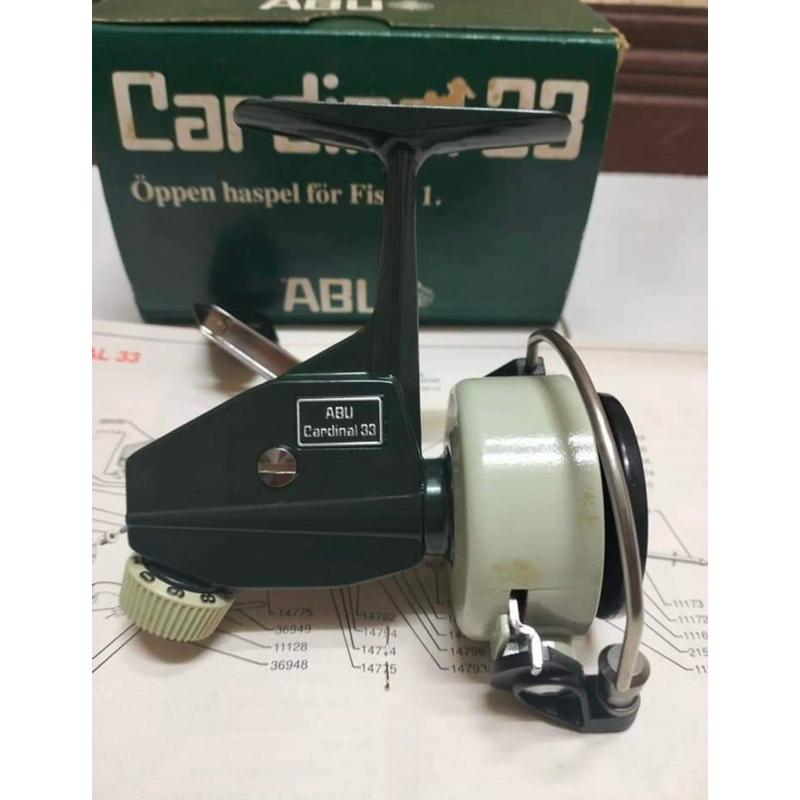 Abu Cardinal 33 cardinal vintage classic | Shopee Malaysia