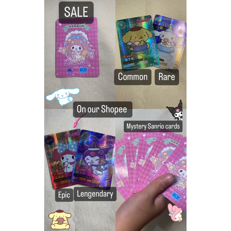 Mystery 1 Sanrio cards | Shopee Malaysia