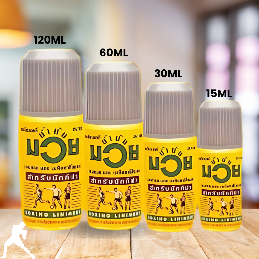 Muay Thai Boxing Liniment Oil 泰国拳王油 120ml/60ml/30ml/15ml | Shopee Malaysia