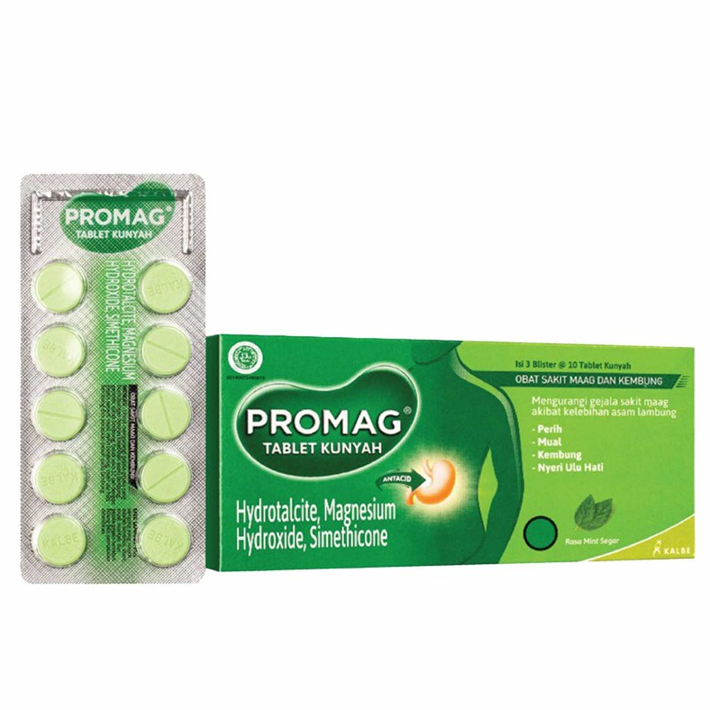 PROMAG UBAT SAKIT MAAG/GASTRIC - 3 Strip | Shopee Malaysia