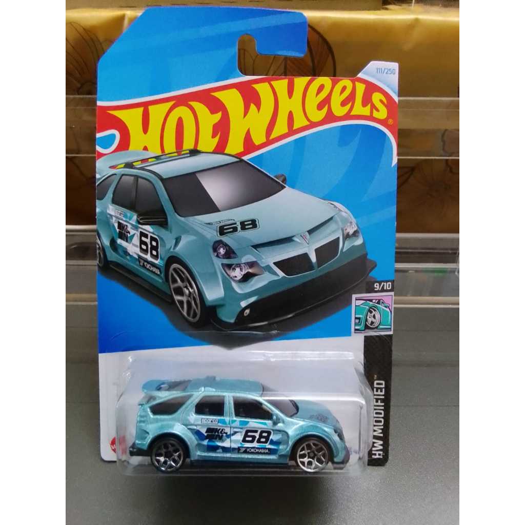 HOT WHEELS PONTIAC AZTEK CUSTOM BLUE 111/250 MAINLINE HW MODIFIED ...