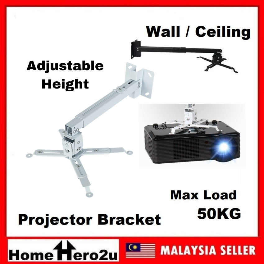 Universal Wall Ceiling Projector Bracket Screen Bracket 43 49 50 53 55 ...