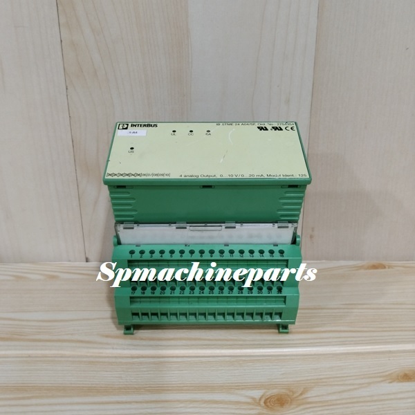 Phoenix Contact Interbus IB STME 24 A04/SF Analog Output Module (Used ...
