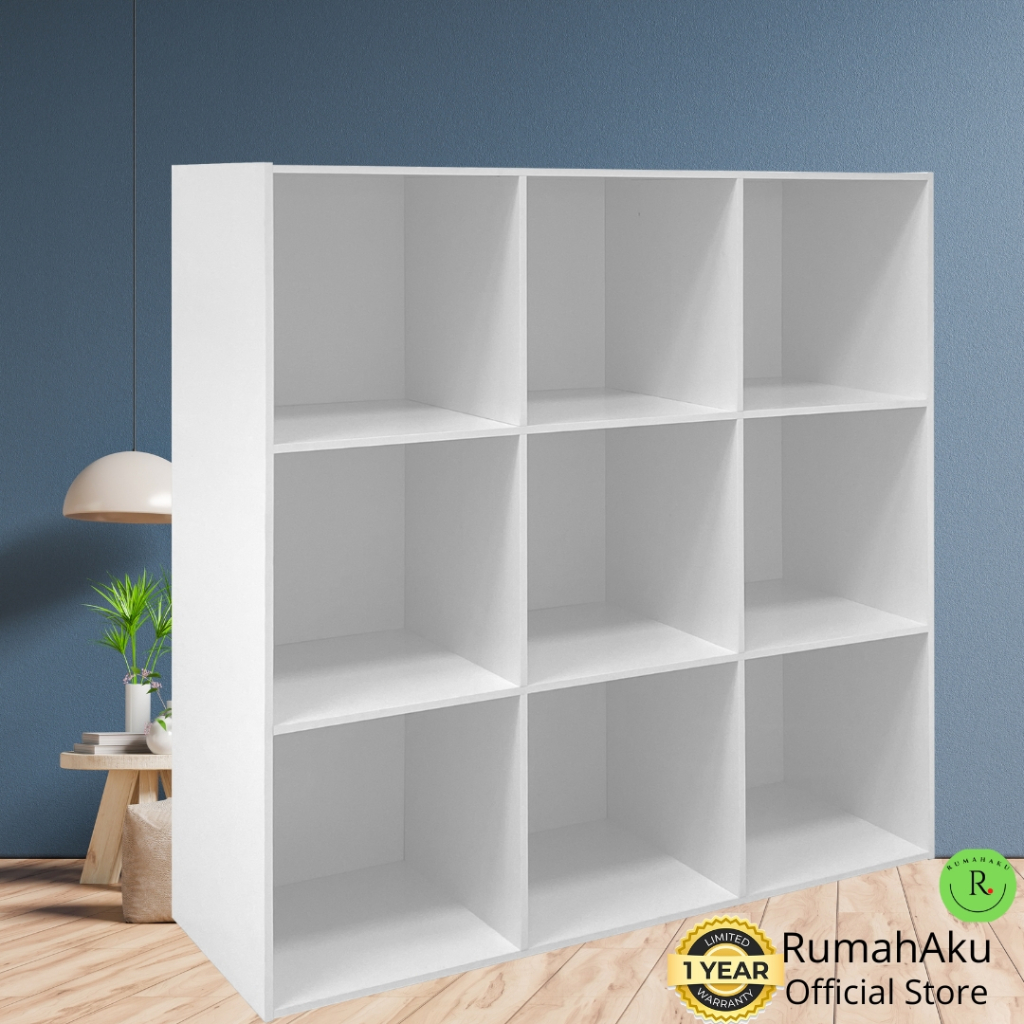 *READY STOCK* 7 Tier Bookshelf RumahAku/DIY Utility Shelf/Multipurpose ...