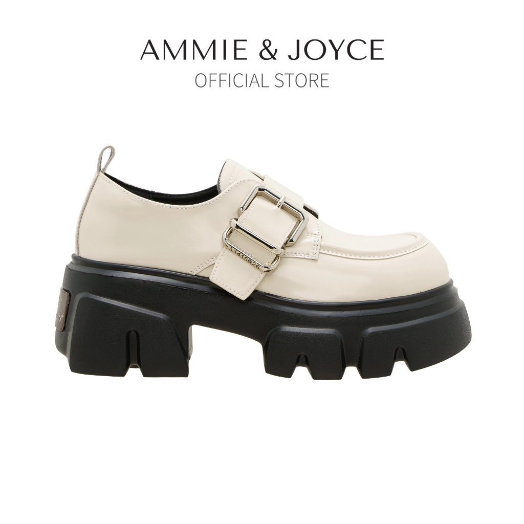 AMMIE & JOYCE DJ Loafers Ladies Women Shoes (Beige) | Shopee Malaysia