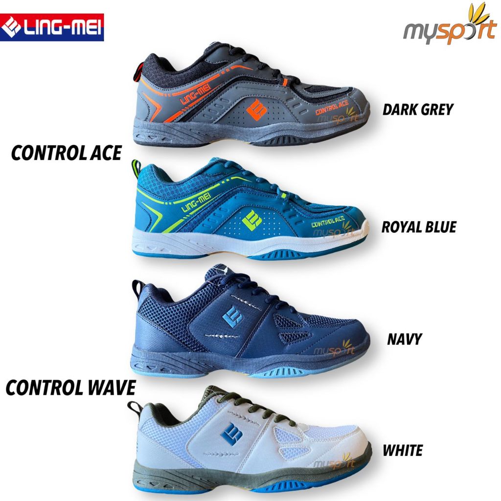 Ling Mei Court Shoe Control Ace / Control Wave ( 100% Original Ling-Mei ...