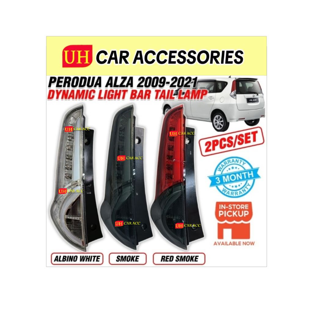 PERODUA ALZA 2009 - 2021 DYNAMIC LIGHT BAR TAIL LAMP | Shopee Malaysia