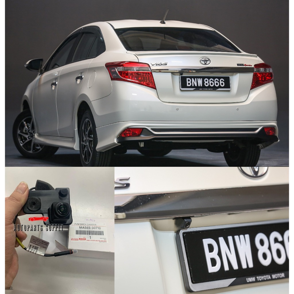 ORIGINAL TOYOTA VIOS NCP150 NSP151 2017 - 2018 REVERSE CAMERA MA565 ...