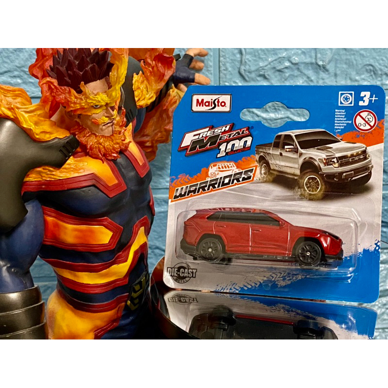 Maisto 2022 TOYOTA RAV4 Metallic Burgundy Red Hybrid Compact SUV 64 ...