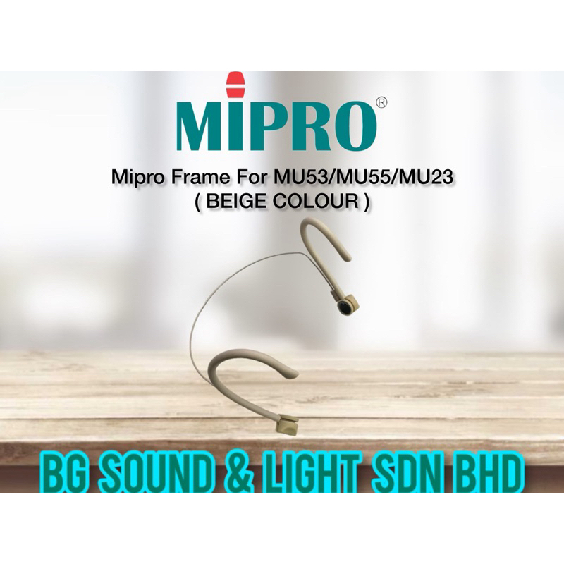 MIPRO Frame For Mu53 / Mu55 / MU23 ( BEIGE COLOUR ) | Shopee Malaysia