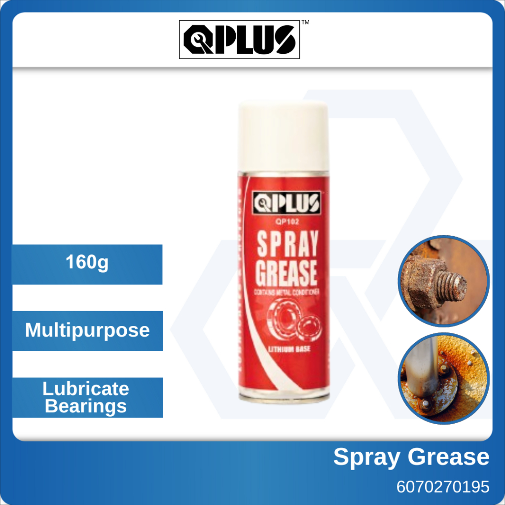 QPLUS QP102 SPRAY GREASE (160G) | Shopee Malaysia