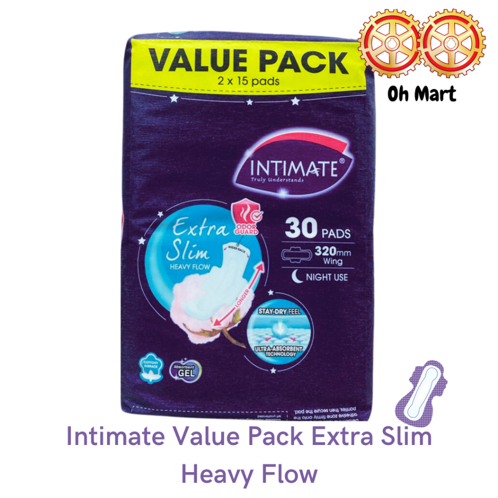 Intimate Truly Understands Nite 320mm Wing Extra Slim 2X15 Pads (M138) | Shopee Malaysia