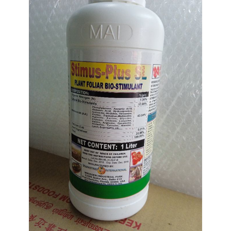 stimus- plus sl (1 litre) | Shopee Malaysia