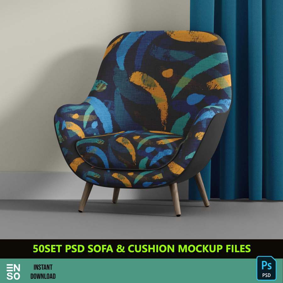 50-Set PSD Sofa & Cushion Mockup Files | PHOTOSHOP Editable Mockup ...