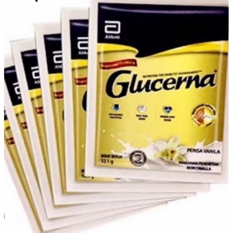 Glucerna vanilla sachet 52.1G x 5 sachets offer exp11/2025 | Shopee ...