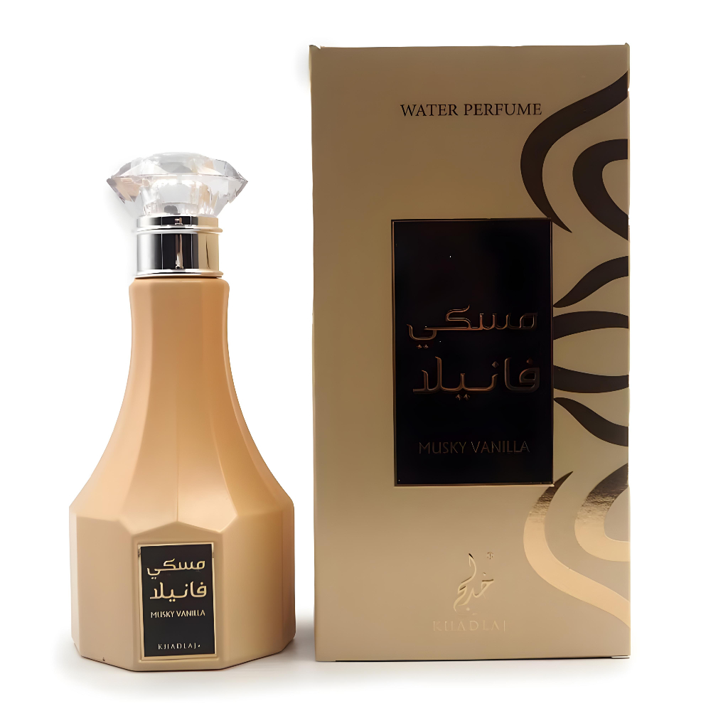 MUSKY VANILLA WATER PERFUME BY KHADLAJ 100ML original from Dubia EDP ...