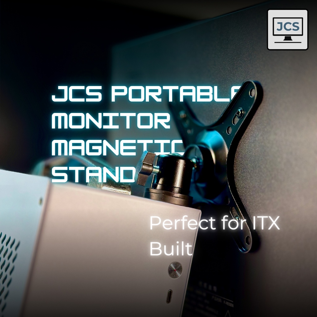 JCS Portable Monitor Magnetic Stand (VESA Mount, VESA Compatible ...