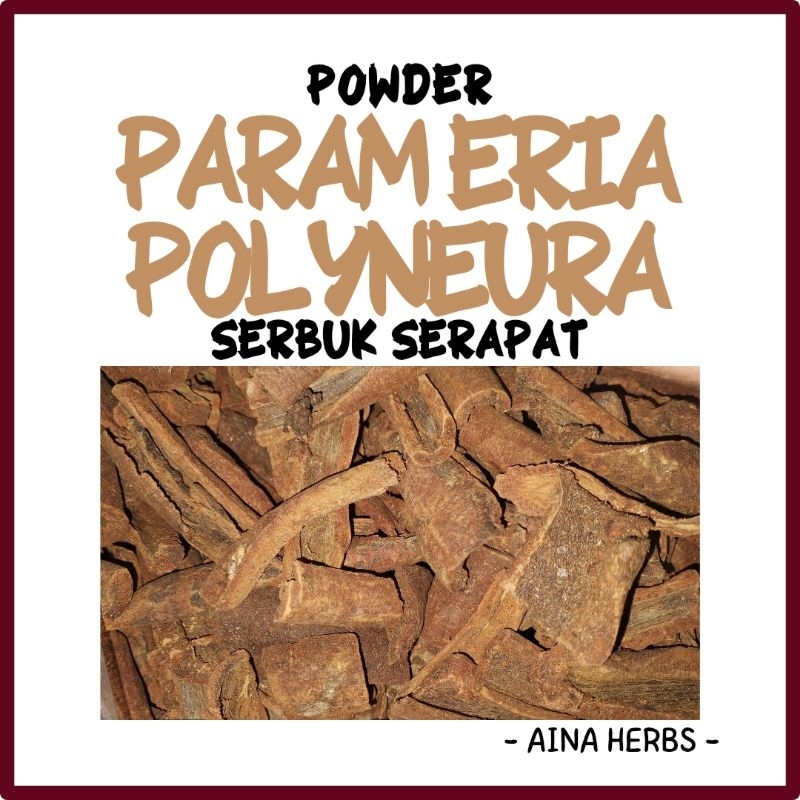 HSK [50g] SERBUK AKAR KAYU SERAPAT DALAM BOTOL | PARAM ERIA POLYNEURA ...