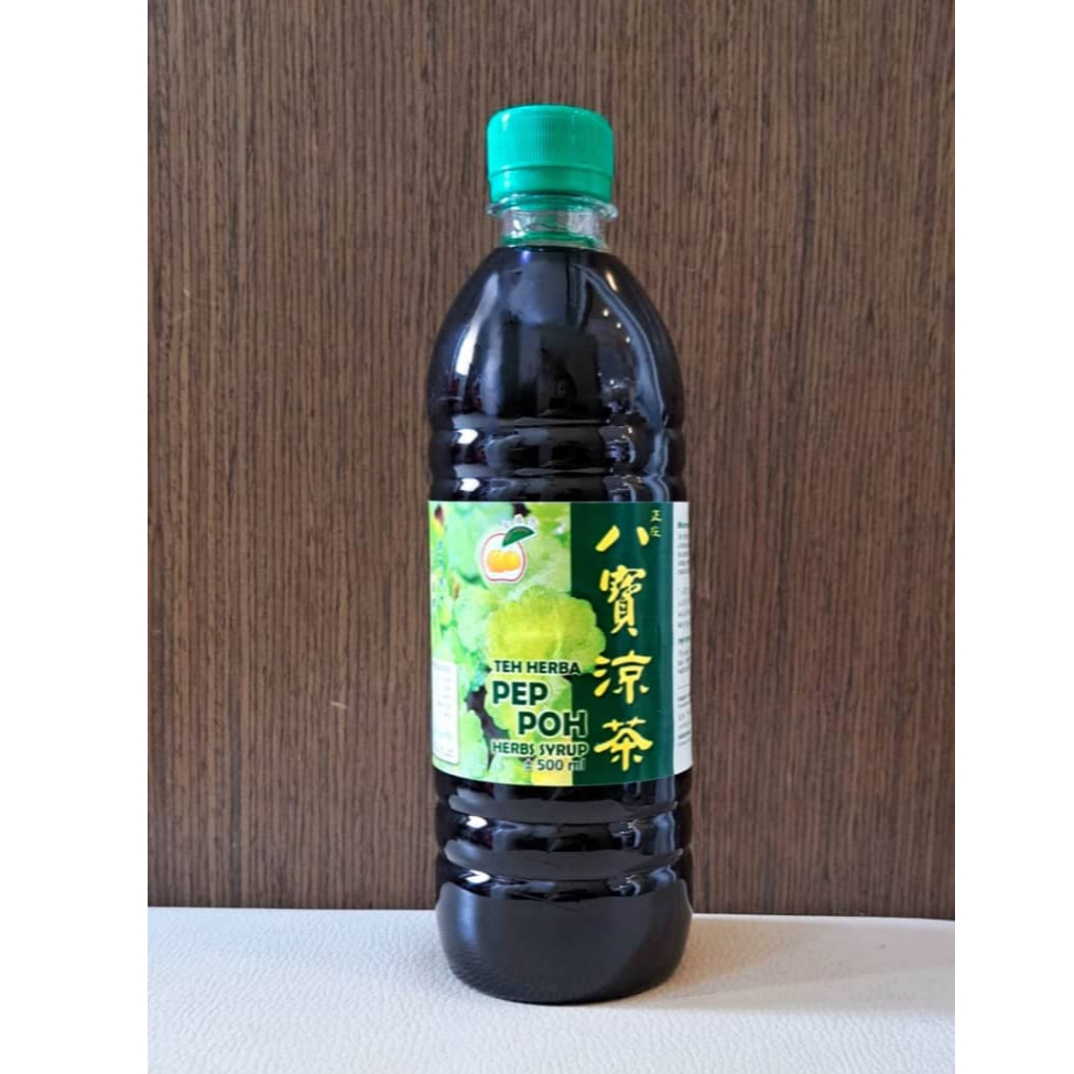 Kim Young Pat Poh Tea / Pat Poh Herbs Syrup (500ml) 梹城八宝凉茶 | Shopee ...