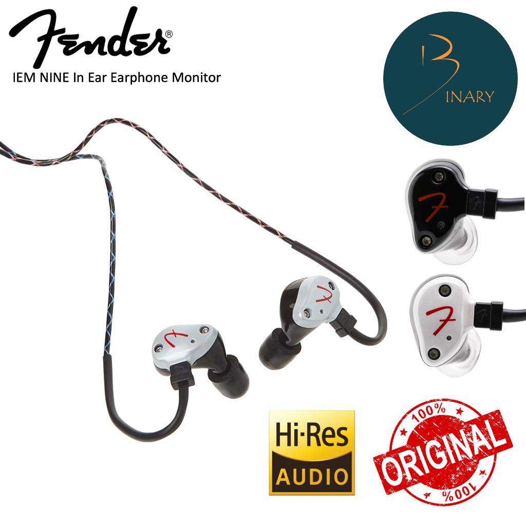 Fender IEM Nine On Stage In-Ear Headphone Monitor | Shopee Malaysia