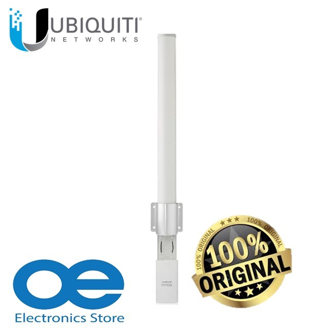 MikroTik AMO2G-10 Network 2.4 GHz, 10 dBi Carrier-class 2x2 Dual-polarity MIMO Omnidirectional ...