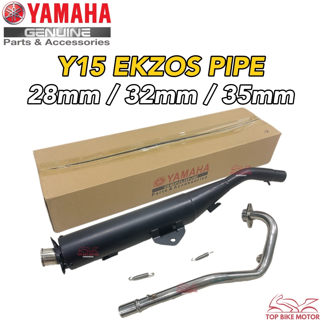 🔥CLEAR STOCK 🔥YAMAHA Y15 Y15ZR V1 V2 EKZOS PIPE EXHAUST PIPE CUTTING ...