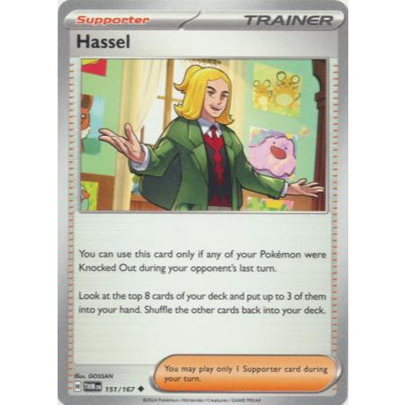 Hassel / 151/167 / Uncommon / Scarlet & Violet Twilight Masquerade ...