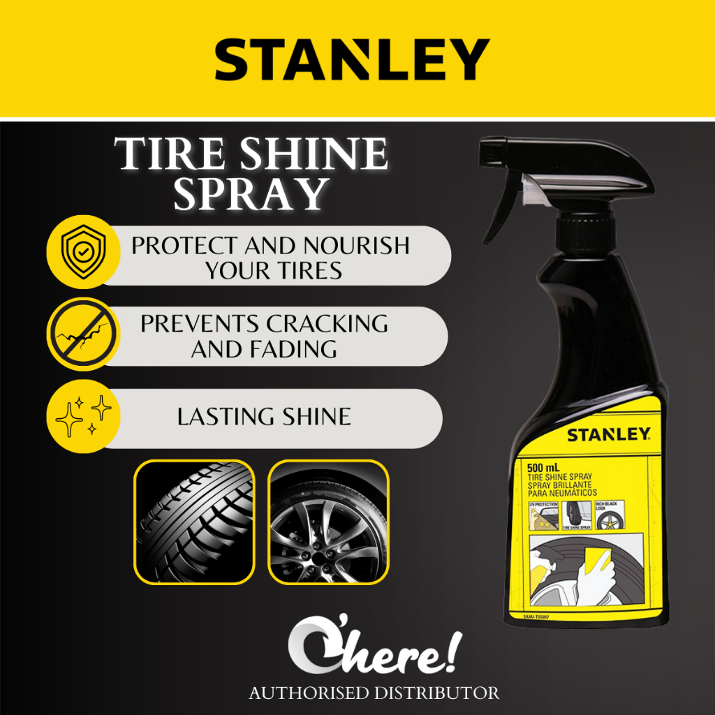 Stanley Tire Shine Spray 500ml | Shopee Malaysia