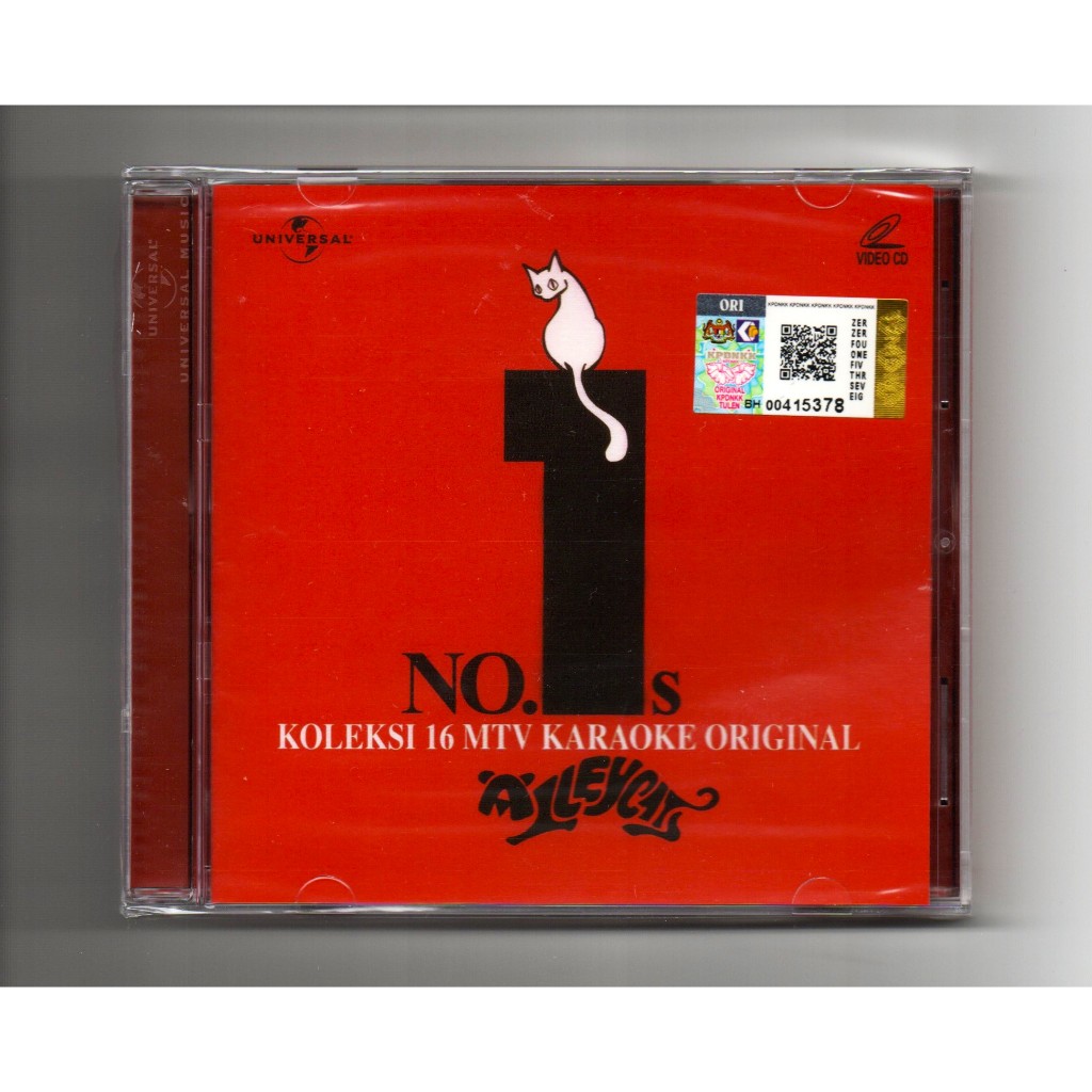 Alleycats - NO 1 : Koleksi 16 MTV Karaoke Original ( MTV-KARAOKE VCD ...