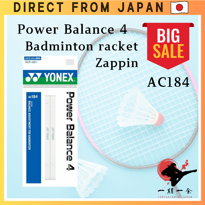 YONEX Power Balance 4 (2-Pack) AC184 201 Clear | Shopee Malaysia