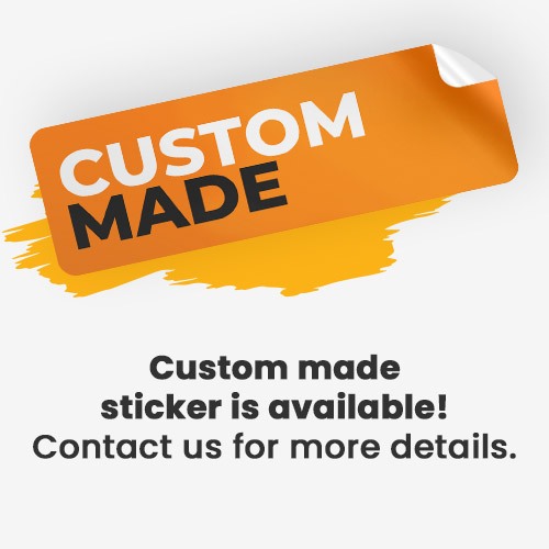 Custom made stickers | Shopee Malaysia
