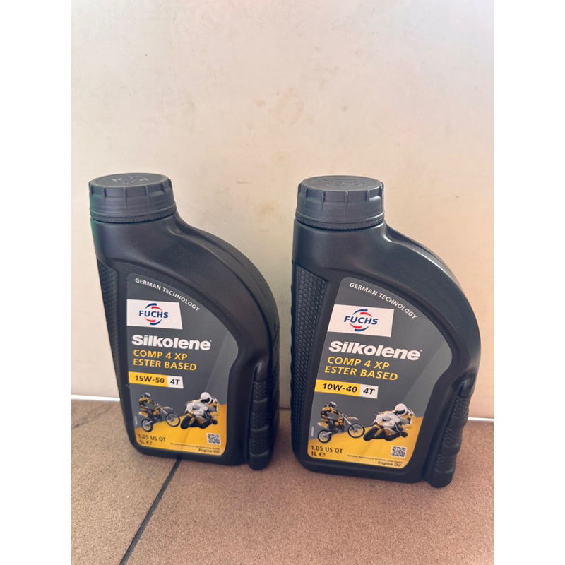 SIKOLENE COMP4 ENGINE OIL 4T 15W-50 10W-40 SEMI SYNTHETIC | Shopee Malaysia