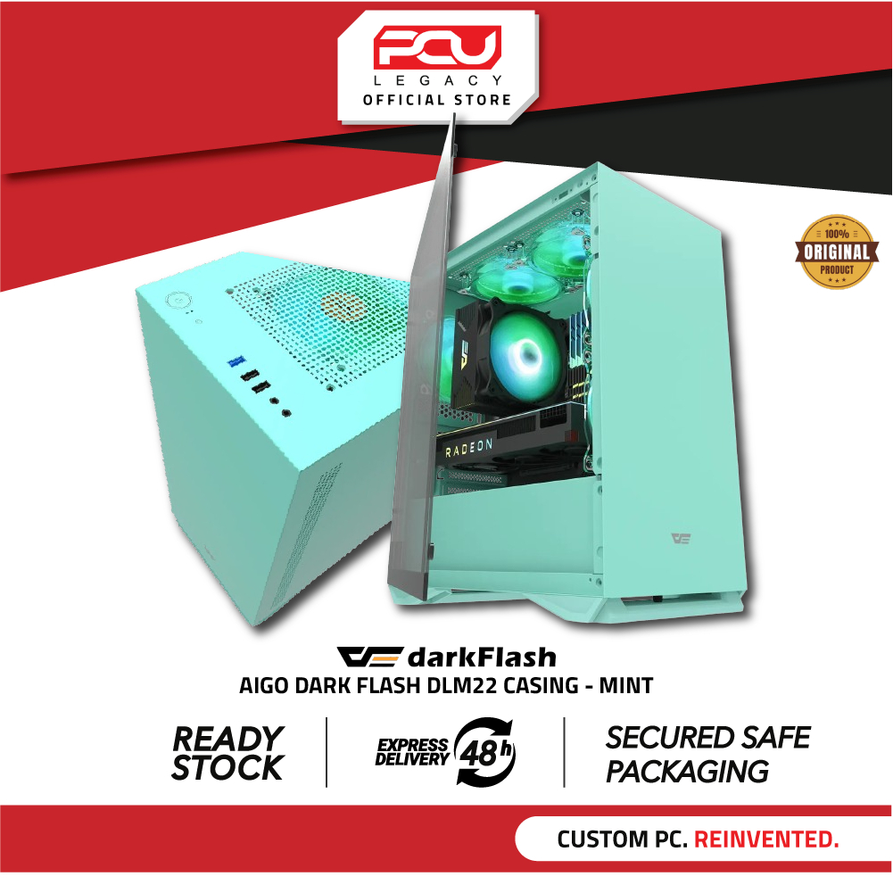 AIGO DARK FLASH DLM22 CASING - MINT | Shopee Malaysia