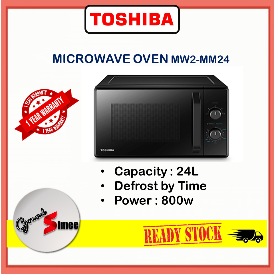 Toshiba 24L Microwave Oven MW2-MM24PF(BK) | Shopee Malaysia