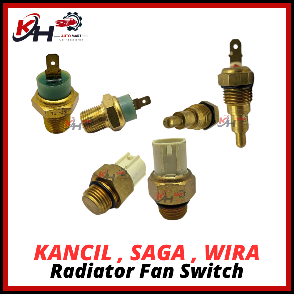 KANCIL SAGA ISWARA WIRA Copper Radiator Fan Switch KIPAS DEPAN KERETA ...