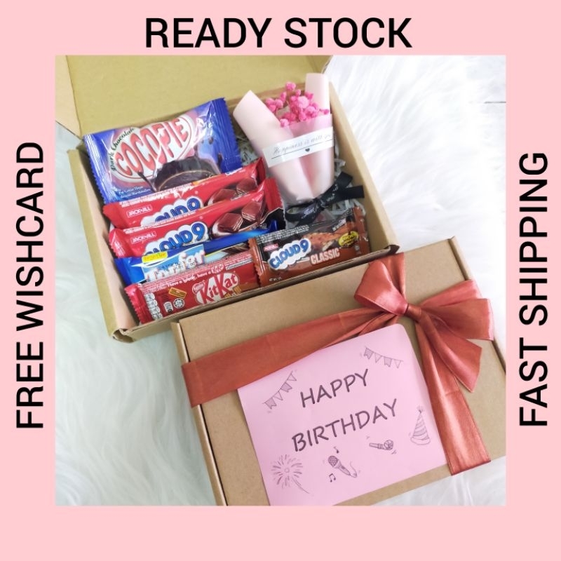 READY STOCK Surprise Chocolate Gift Box Hadiah Kotak Coklat | Shopee ...