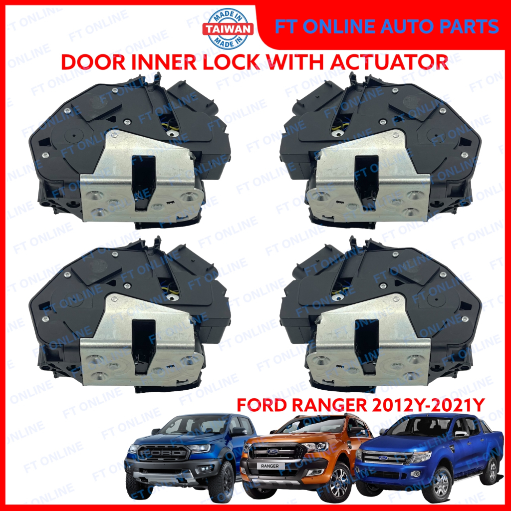 FORD RANGER 2012-2021 T6 T7 DOOR INNER LOCK/LATCH WITH ACTUATOR 2013 ...