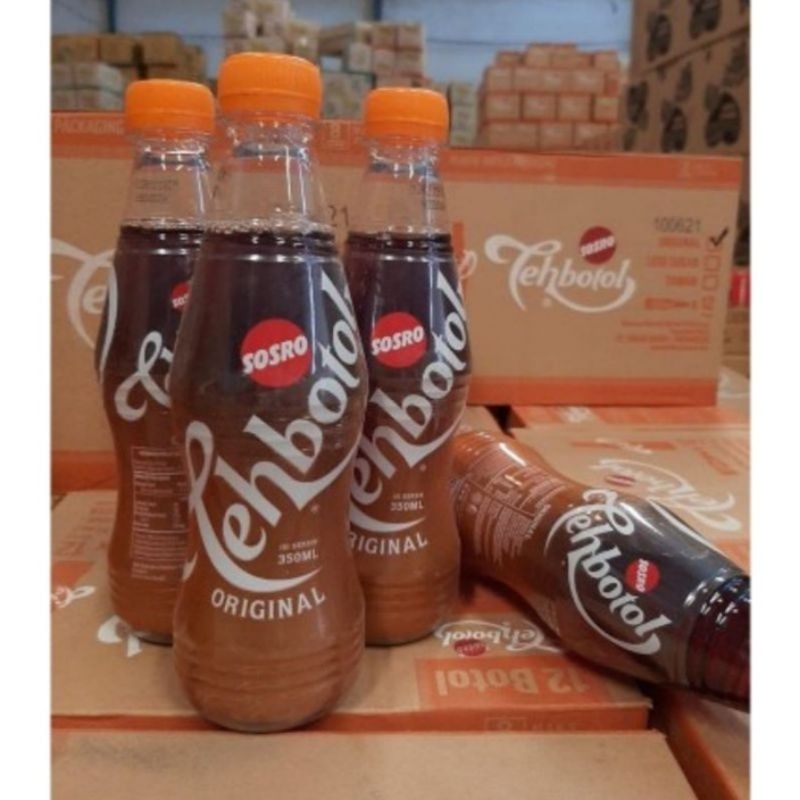 MINUMAN TEH BOTOL SOSRO ORIGINAL 450ML & 350ML. | Shopee Malaysia